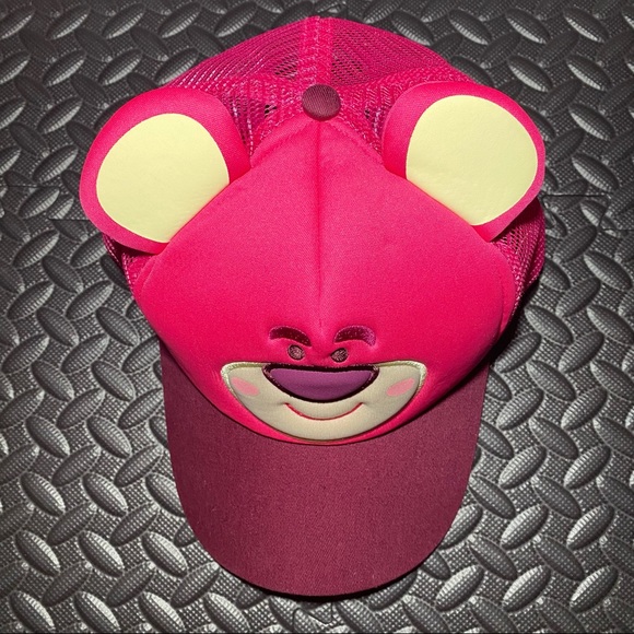 Disney | Accessories | Toy Story 3 Lotso Bear Trucker Hat Mesh Snapback ...